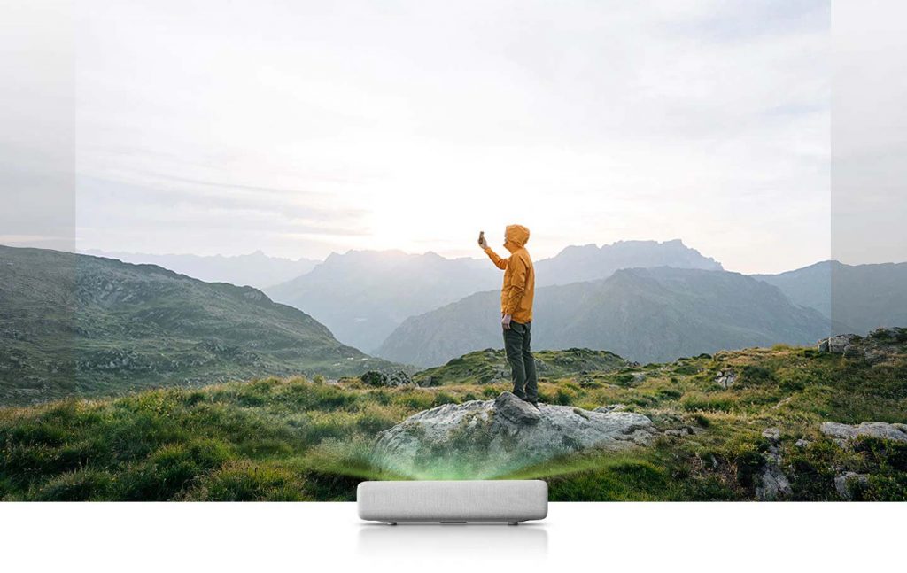 130" The Premiere LSP9T 4K Smart Triple Laser Projector - Harman House