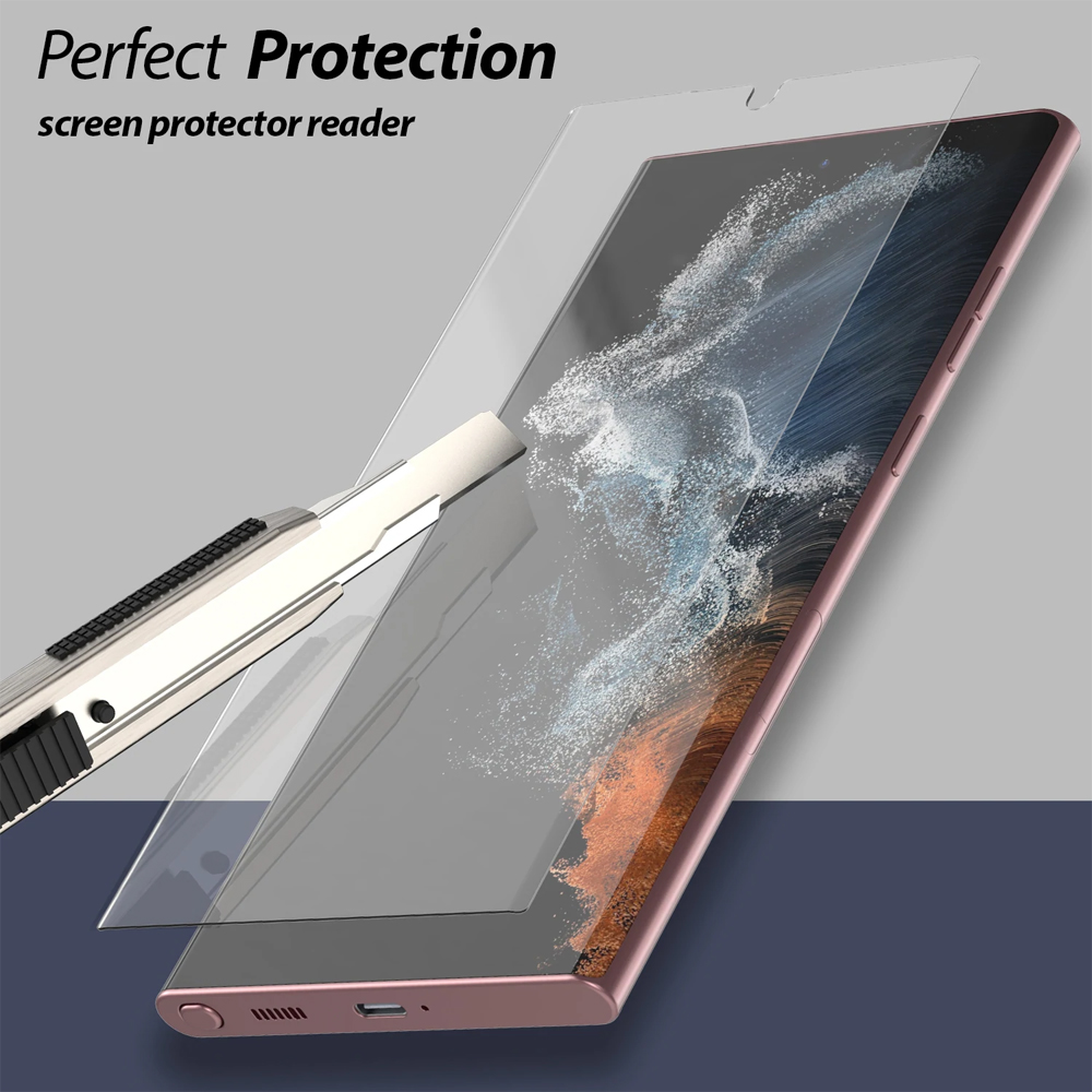 Whitestone Dome Glass Samsung Galaxy S22 Ultra Tempered Glass Screen ...