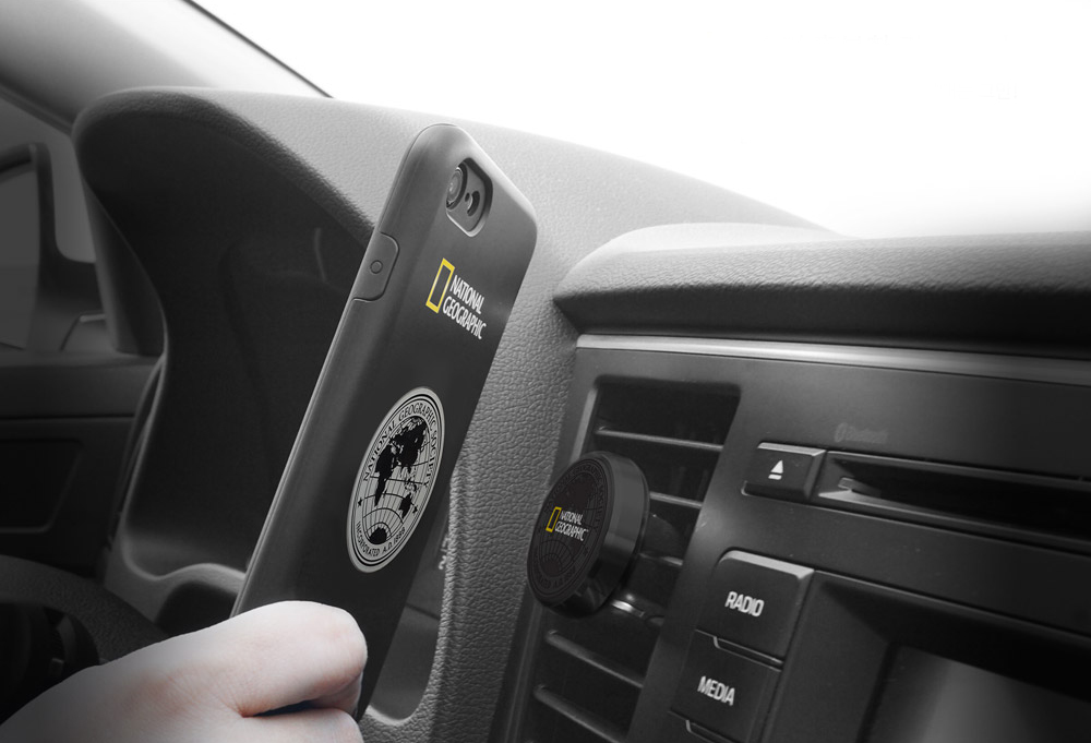 National Geographic Metal Deco Car Mount - Harman House