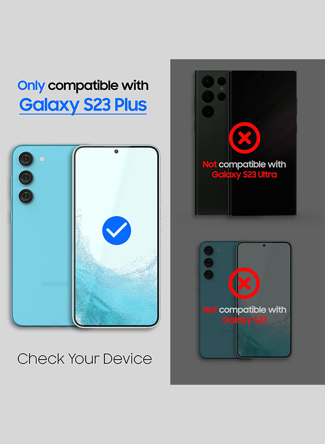 Whitestone S23 Plus Screen Protector EZ Full Coverage Tempered Glass ...