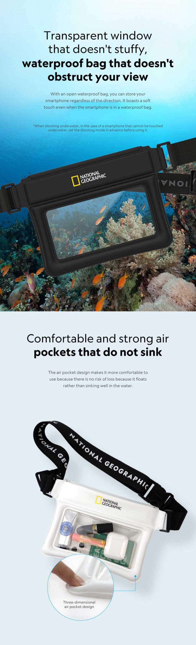 Shop National Geographic Waterproof Mobile Cross Bag