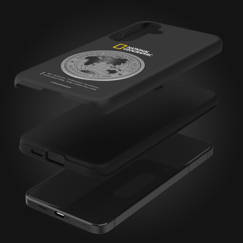 National Geographic Metal Deco Hard Shell Case for Samsung Galaxy S24 ...