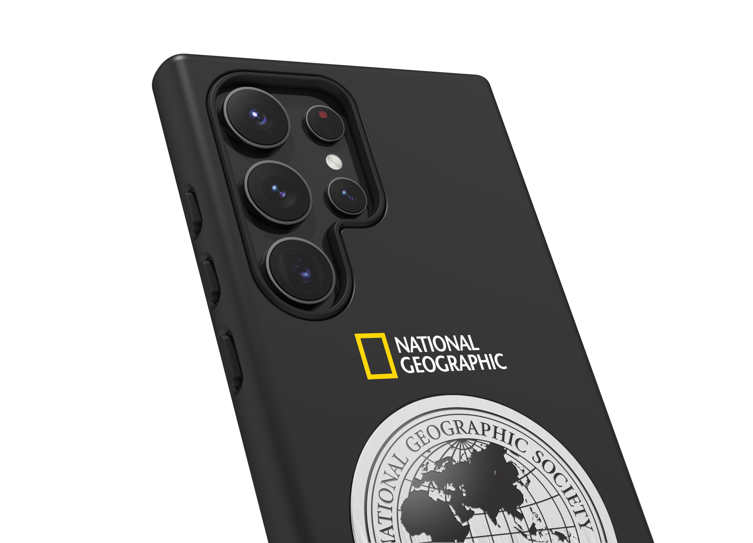 National Geographic Metal Deco Hard Shell Cover for Samsung Galaxy S24 ...