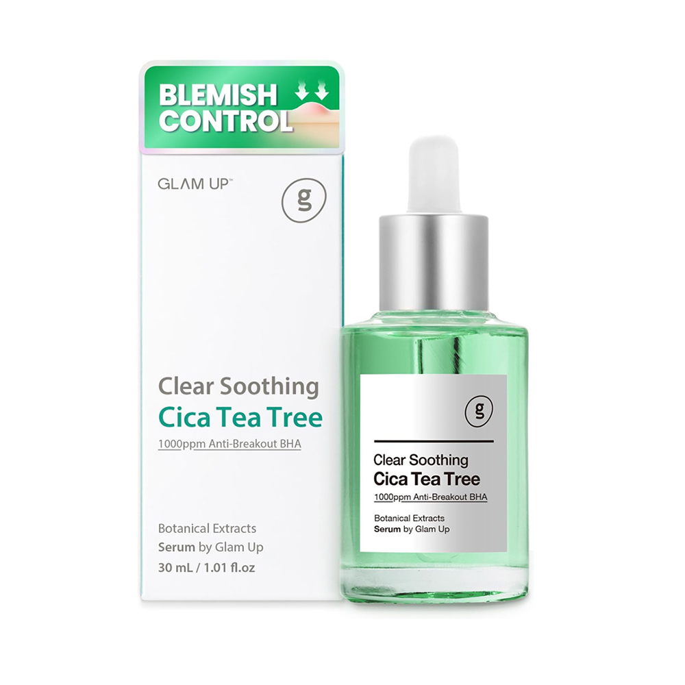 GLAM UP Clear Soothing Cica Tea Tree Serum - Harman House