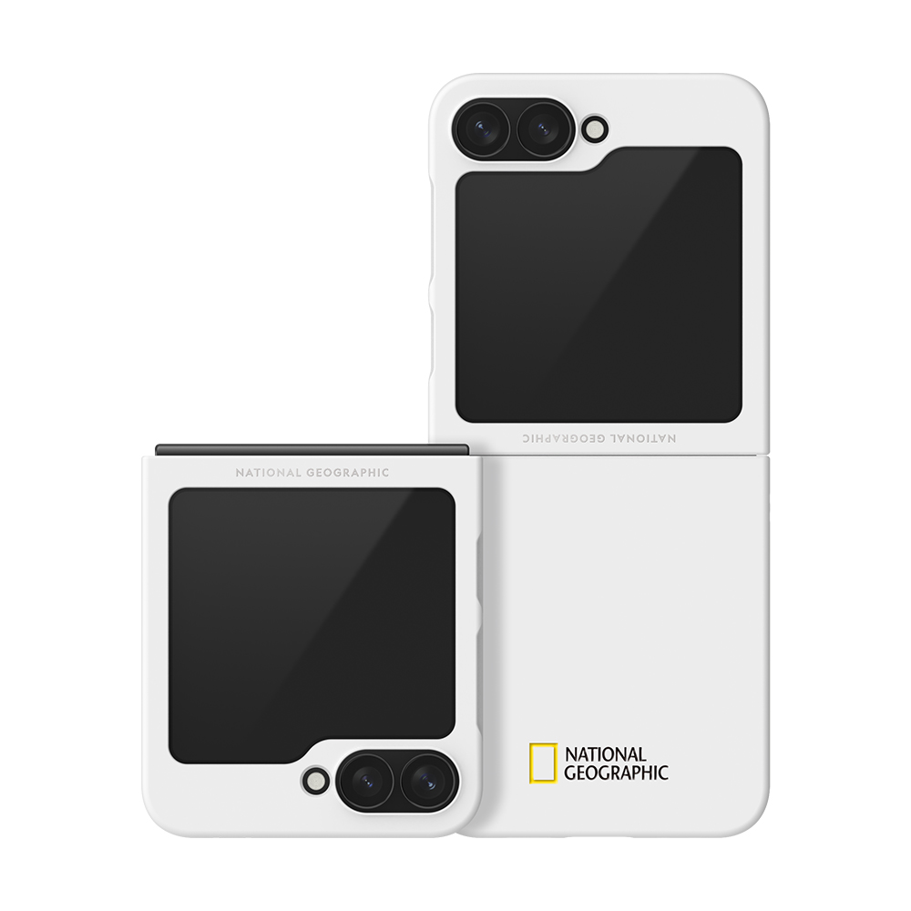 National Geographic Slim Fit Case V3 Galaxy Z Flip 6 Small Logo ...