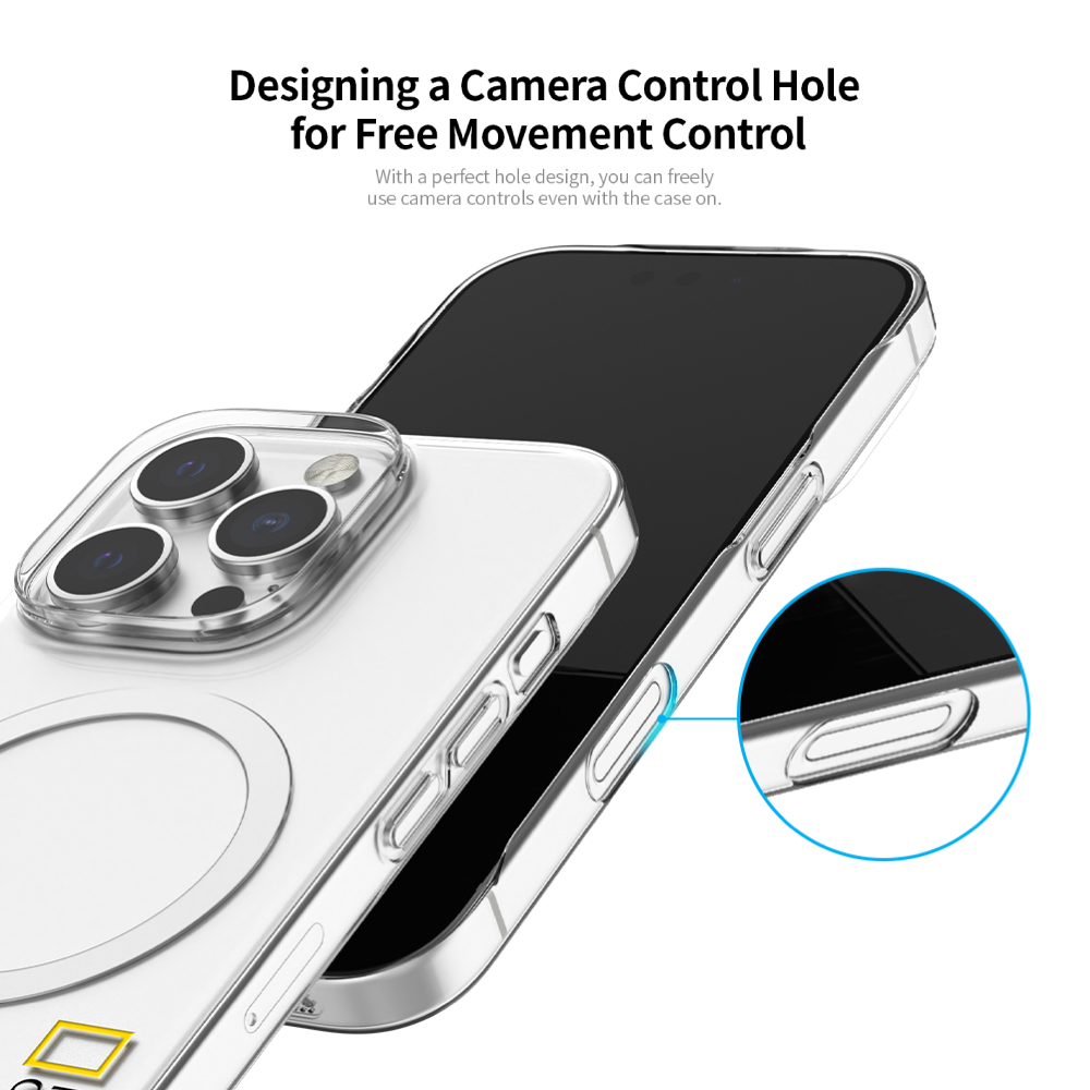 National Geographic Magsafe Crystal Slim Fit Case iPhone 16 Promax ...