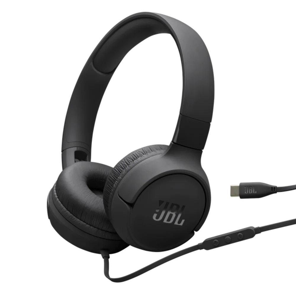 JBL Tune 520C USB-C Hi-Res Wired on-ear Headphones - Harman House